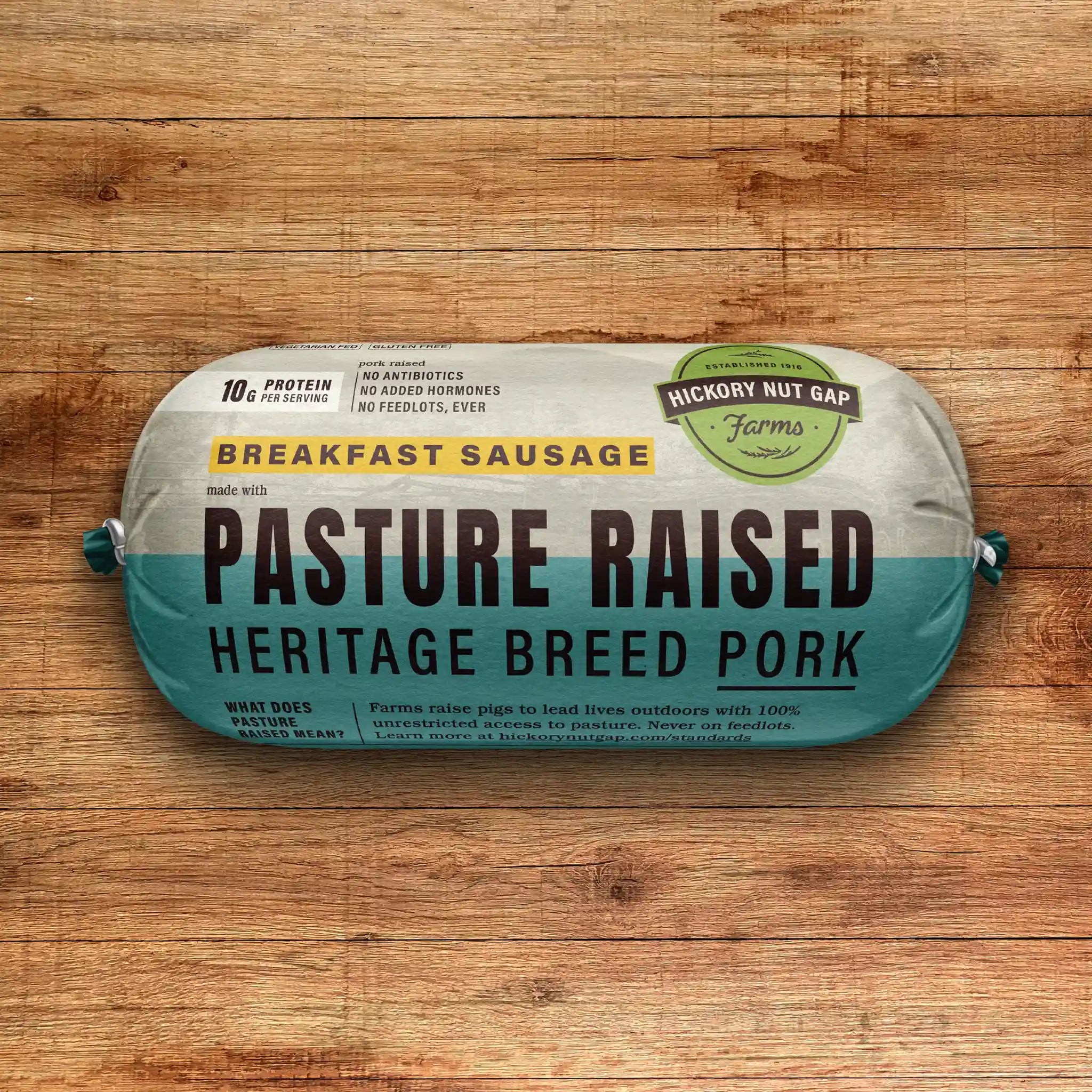 Pasture Raised Pork Breakfast Sausage (1/2 case) – Hickory Nut Gap