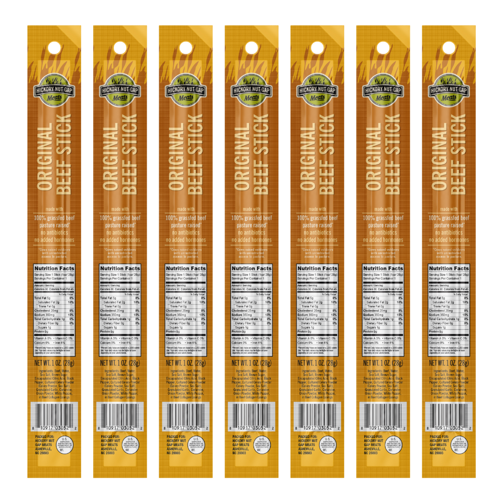 Original Beef Meat Sticks – Hickory Nut Gap
